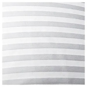 Dadka Povlečení atlas grádl bílý proužek 1 cm  140x200, 70x90 cm