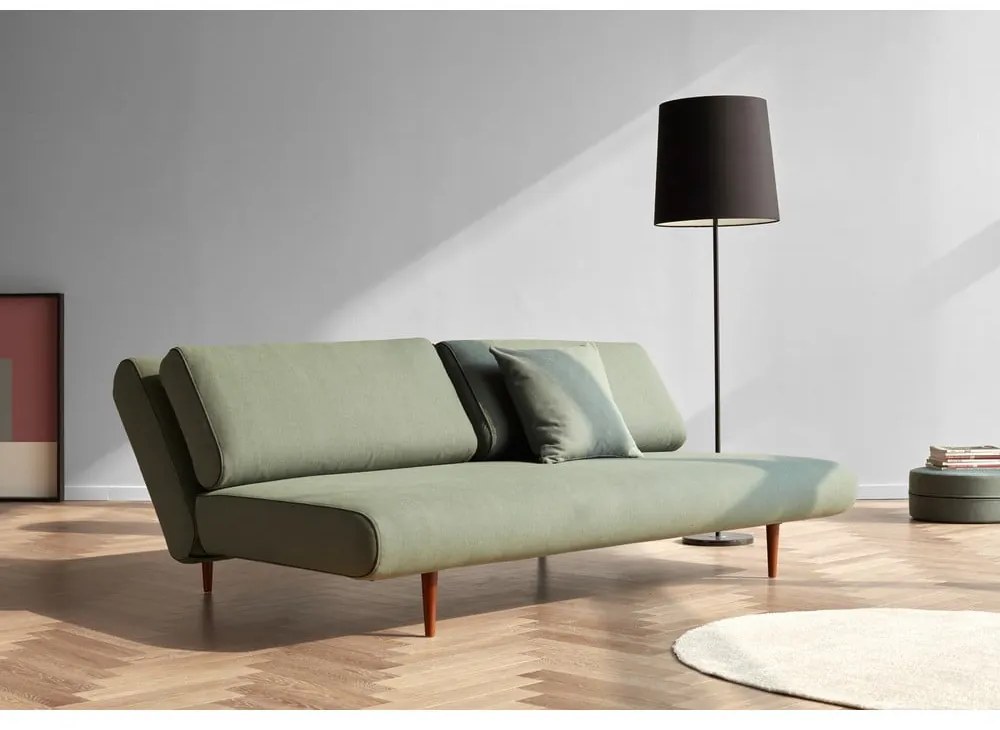 Zelená rozkládací pohovka Innovation Unfurl Lounger Elegance Green