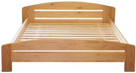 postel, dvojlůžko GaMi René senior, 140x200 cm, smrk