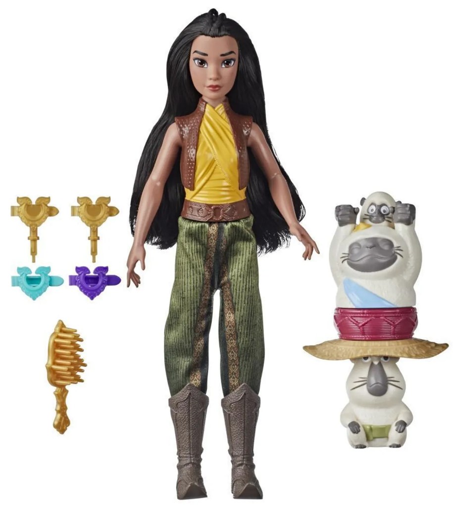 Hasbro disney raya: panenka raya s vlasovými doplňky, e9469