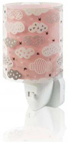 DALBER CLOUDS PINK 41415S růžová Noční LED lampa do zásuvky