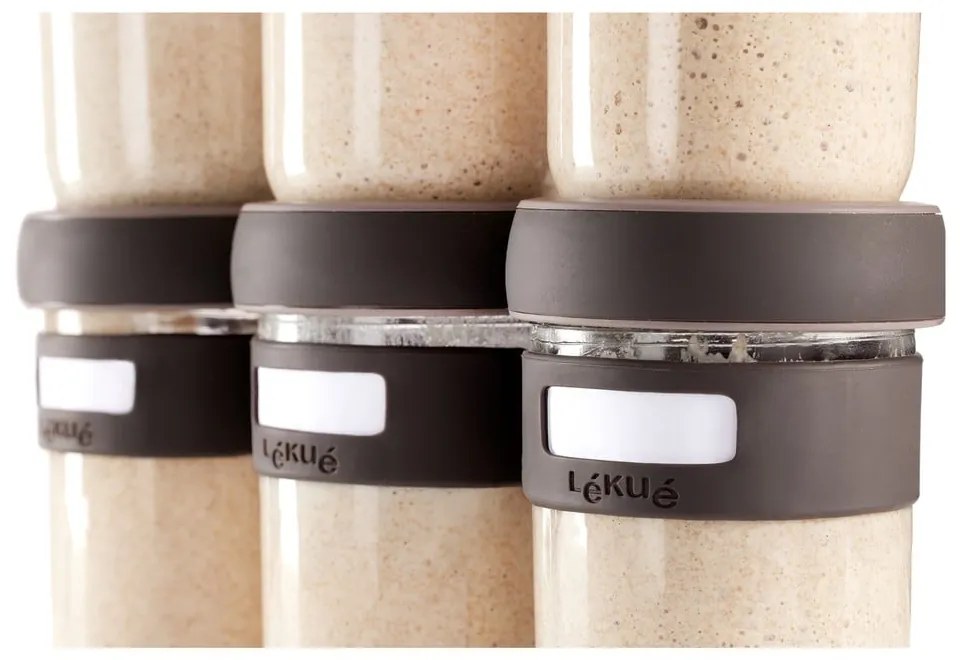 Set na výrobu kvásku se stěrkou 2 ks 700 ml – Lékué