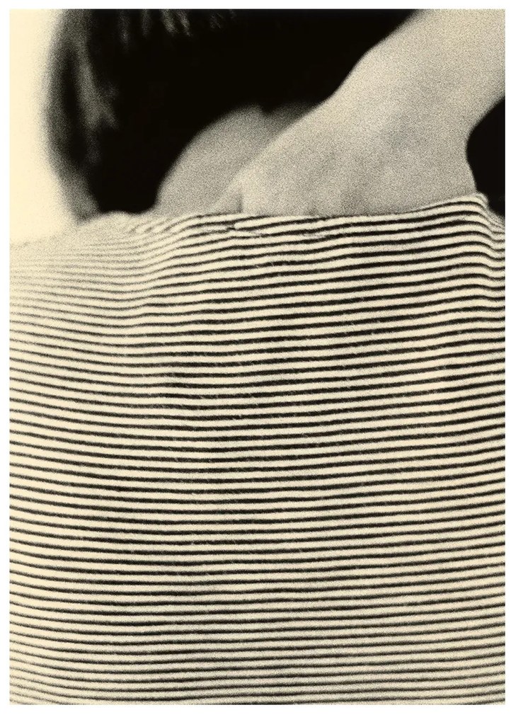 Paper Collective designové moderní obrazy Striped Shirt (70 x 100 cm)