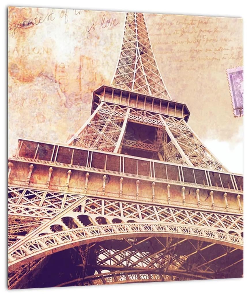 Obraz - Pohled z Paříže (30x30 cm)