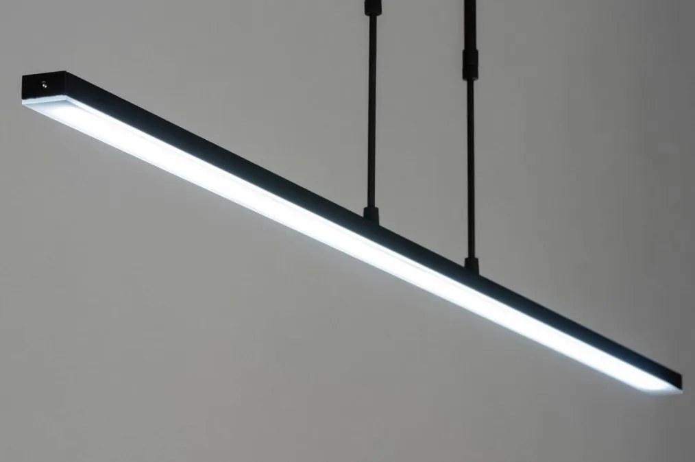 Závěsné stmívatelné LED svítidlo Lineo Deluxe Black