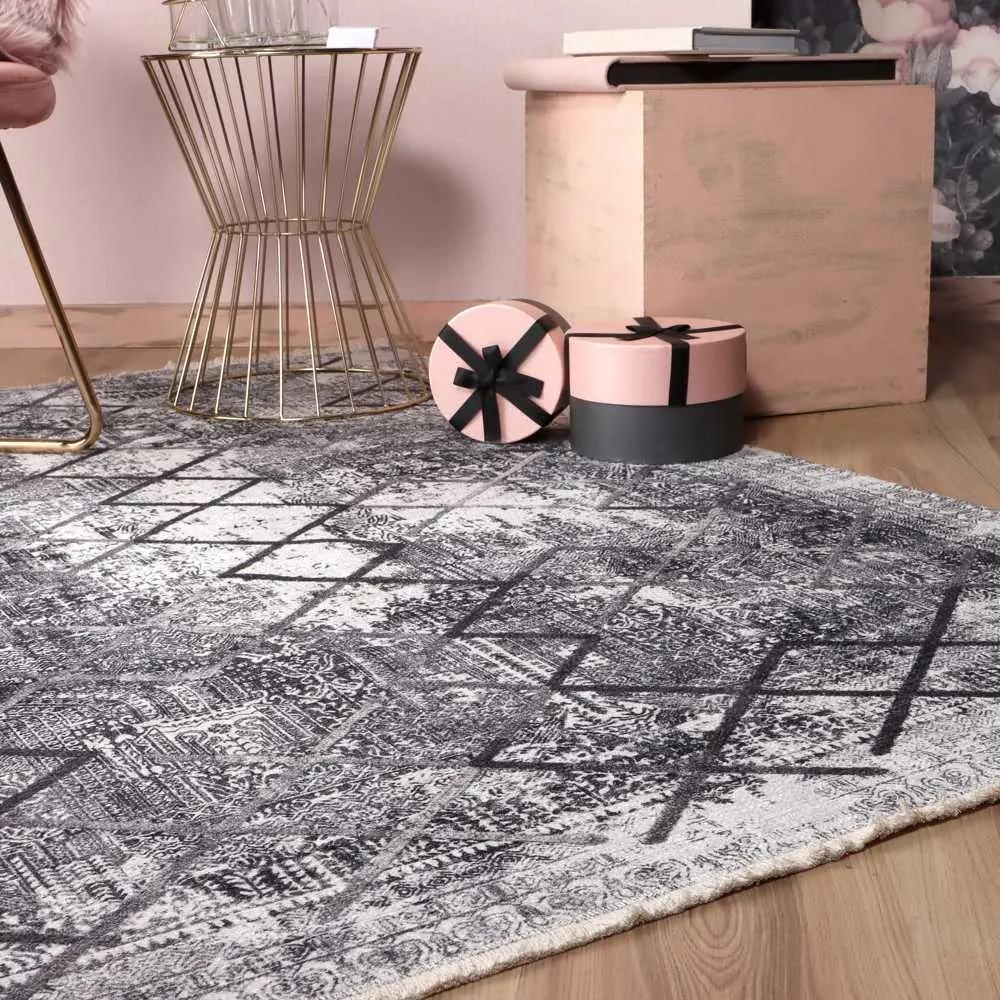 Obsession Kusový koberec My Valencia 633 Grey Rozměr koberce: 75 x 150 cm