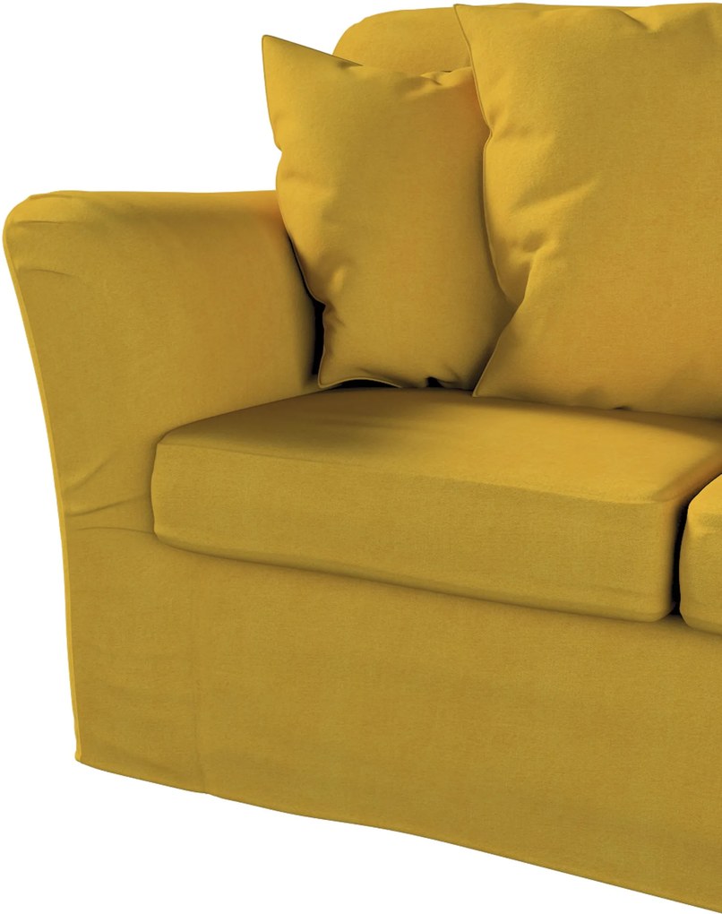 Potah na pohovku IKEA  Tomelilla 3-místná nerozkládací barva žlutá látka pletený vzor