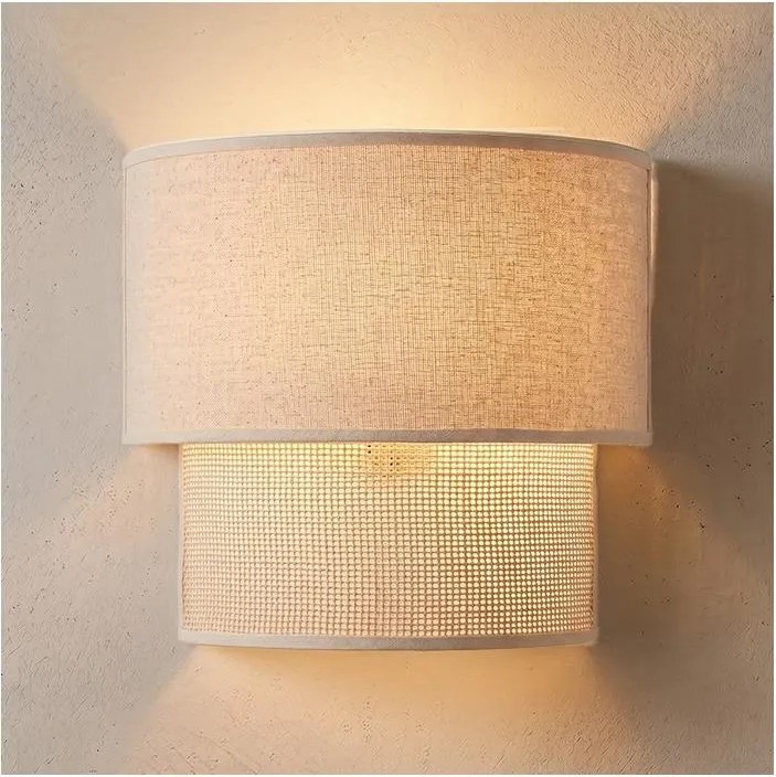 BRILAGI - LED Nástěnné svítidlo BOHO ECO 1xE27/10W/230V krémová
