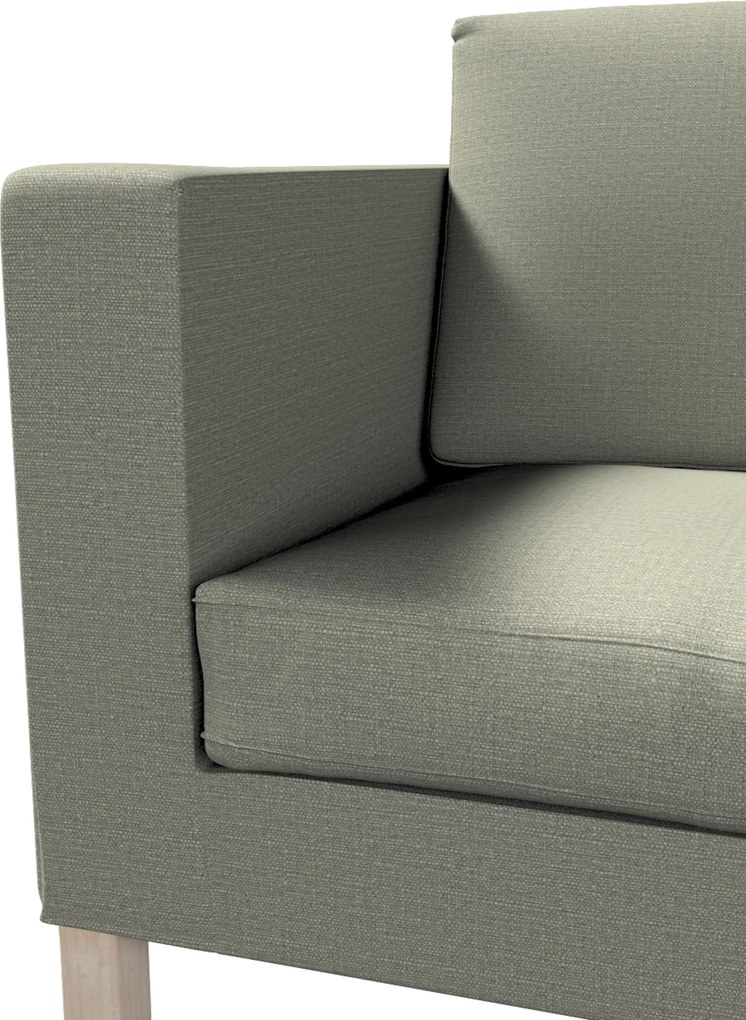 Potah na pohovku IKEA Karlanda 2-místná, krátký barva šedá látka pletený vzor