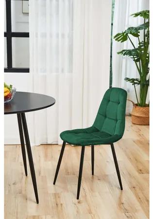 Set 2 ks jídelních židlí SJ.1, zelená