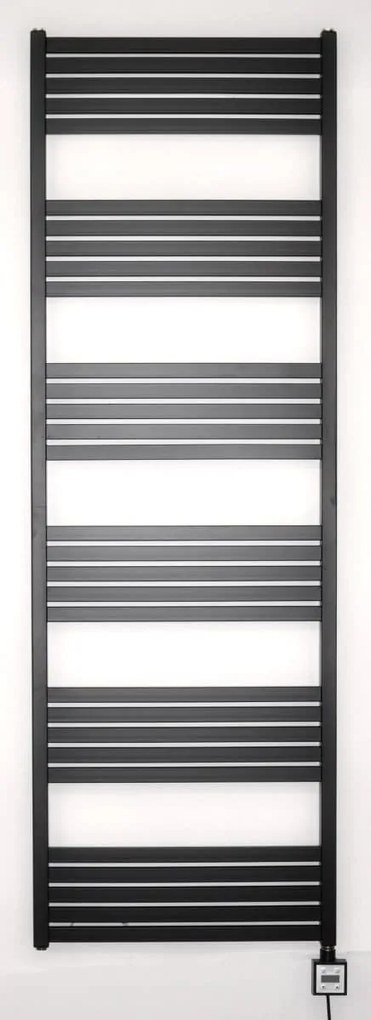 Radiátor elektrický Thermal Trend KH 180x60 cm černá SETKHE6001800X3BL