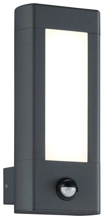 LED nástěnné venkovní svítidlo se senzorem pohybu (výška 28 cm) Rhine – Trio