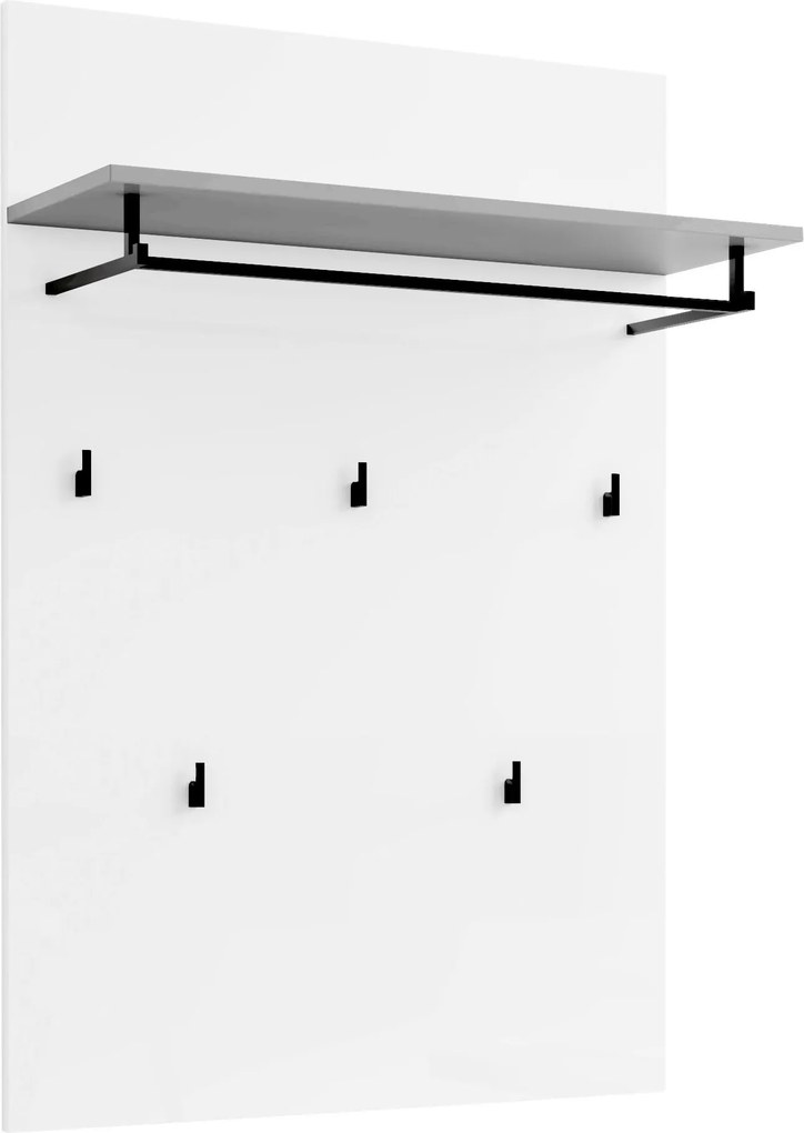 XXXLutz ŠATNÍ PANEL, bílá, 80/115/28 cm Xora - Šatní panely - 001027002004