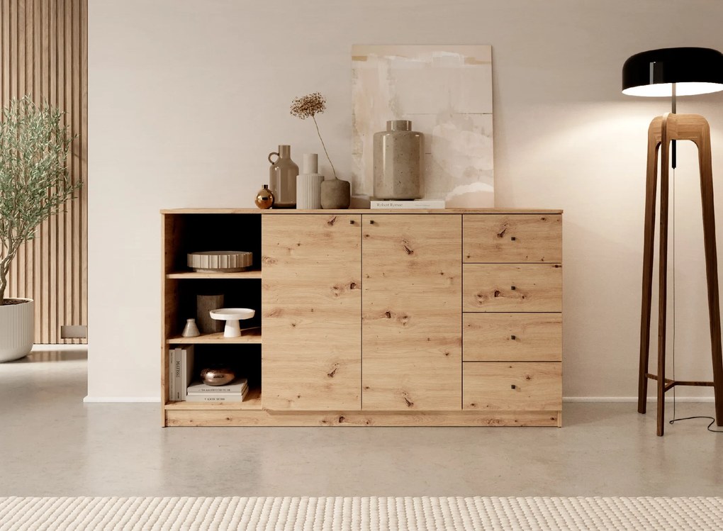 ADRK Furniture Komoda Evi II ADRK-CHES-EVI-160-ART