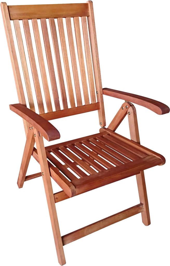Nábytek Texim Dřevěná polohovací židle Burgis