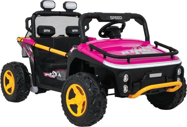 Elektrické autíčko Buggy UTV SPEED růžové