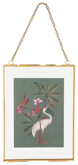Pip Studio Rámeček na fotku 14x19cm, zlatý  (Zlatý rámeček na fotky 14x19x0,7cm)