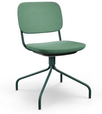 profim Konferenční židle NORMO 500HS bez područek GALERIE - Čalounění profim LÁTKY 0 / ALBA, EVO, NEXT Barva kostry - Profim šalvějově zelená RAL 6021
