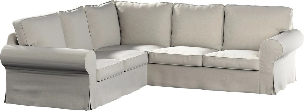 Potah na pohovku IKEA Ektorp rohová barva šedá látka sametová