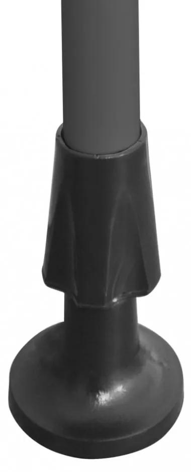 Ručně zatahovací markýza s LED světlem 100x120 cm Dekorhome Krémová