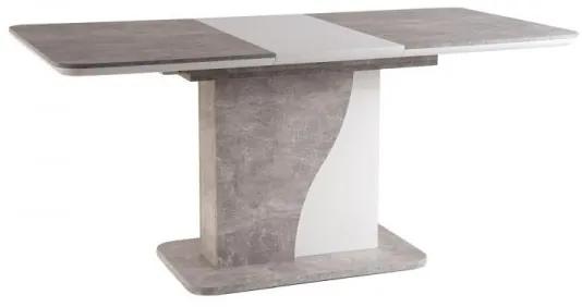 Jídelní stůl Syriusz 120 x 80 cm šedá