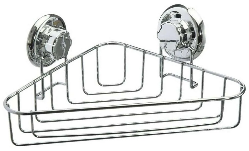 Compactor Bestlock - Rohová drátěná polička, chrom RAN7799