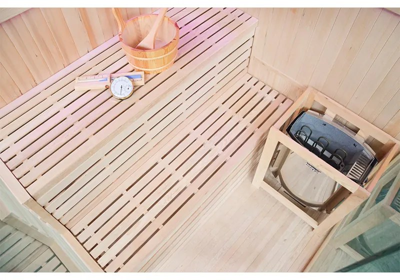 BPS-koupelny Finská sauna Relax  150x150, 4-5 osob