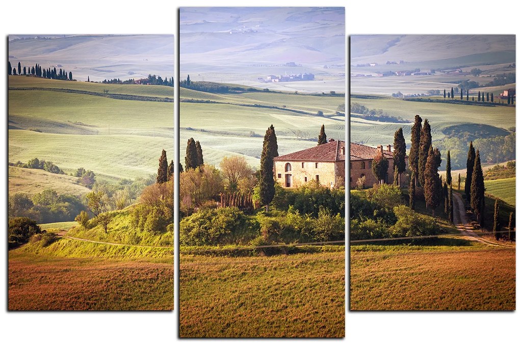 Obraz na plátně - Italská venkovská krajina 1156C (120x80 cm)