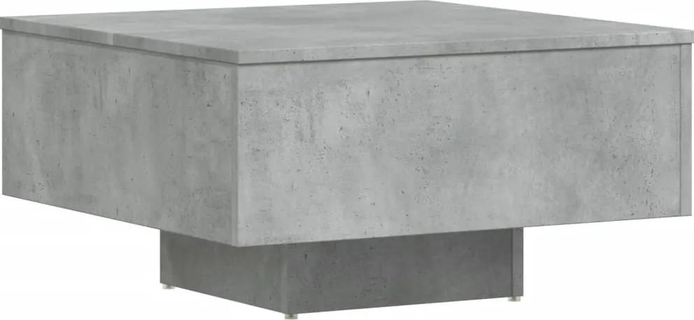 vidaXL Konferenční stolek 60 x 60 x 31,5 cm dřevotříska [806889] Barva: kouřový dub