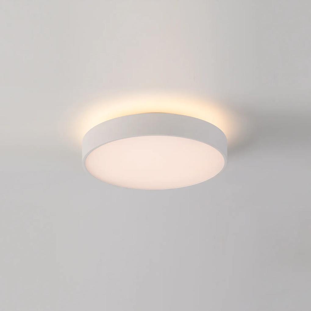 ACB Iluminacion Stropní LED svítidlo ROMA, ⌀ 40 cm, 40W + 5W, CRI90, CCT switch 2700-3000K Barva: Bílá, Stmívání: Casambi