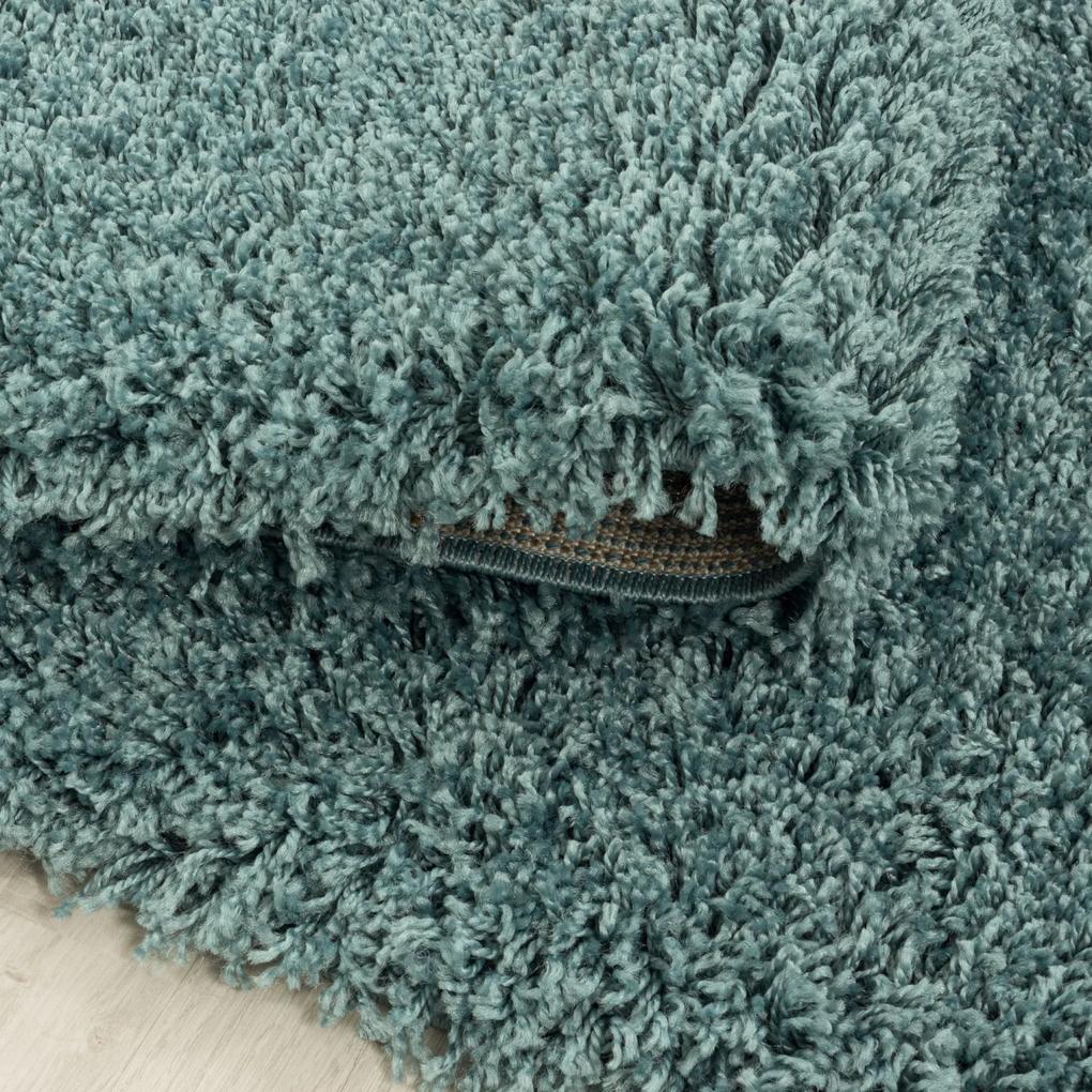 Ayyildiz koberce Kusový koberec Sydney Shaggy 3000 aqua - 80x250 cm