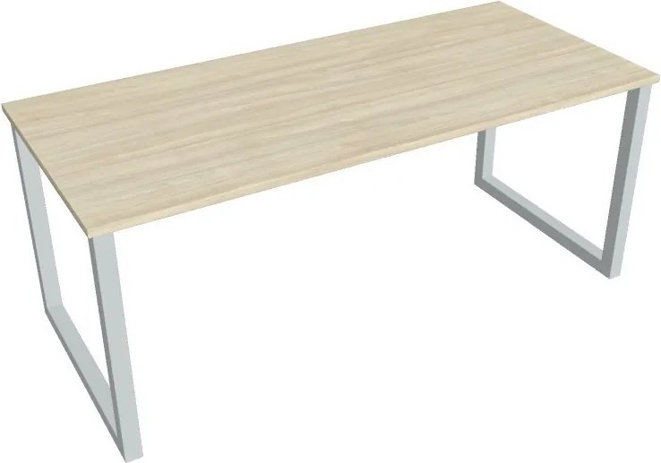 Kancelářský stůl jednací Hobis UJO1800, deskaakát, bílá RAL 9016