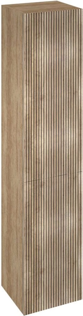 Sapho Espace - Vysoká skříňka Strip 35x172x32 cm, 2x dvířka, P/L, dub alabama ESC230-2322