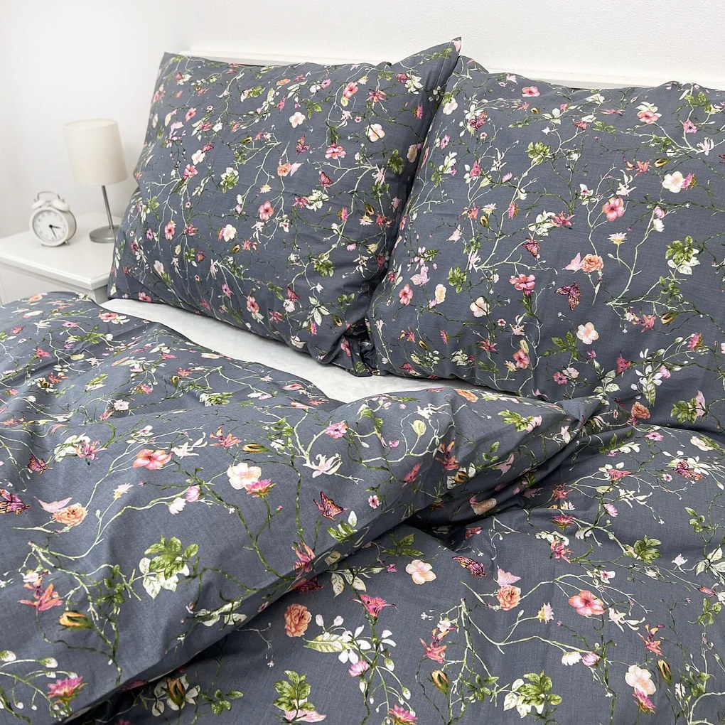 Bavlněné povlečení Rea Zapínání: knoflík, Velikost polštáře: 70x90, Velikost přikrývky: 140x200