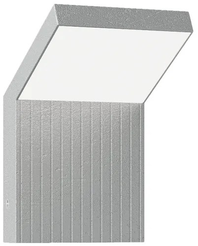 Brilagi - LED Venkovní nástěnné svítidlo RIANO LED/8W/230V stříbrná IP65