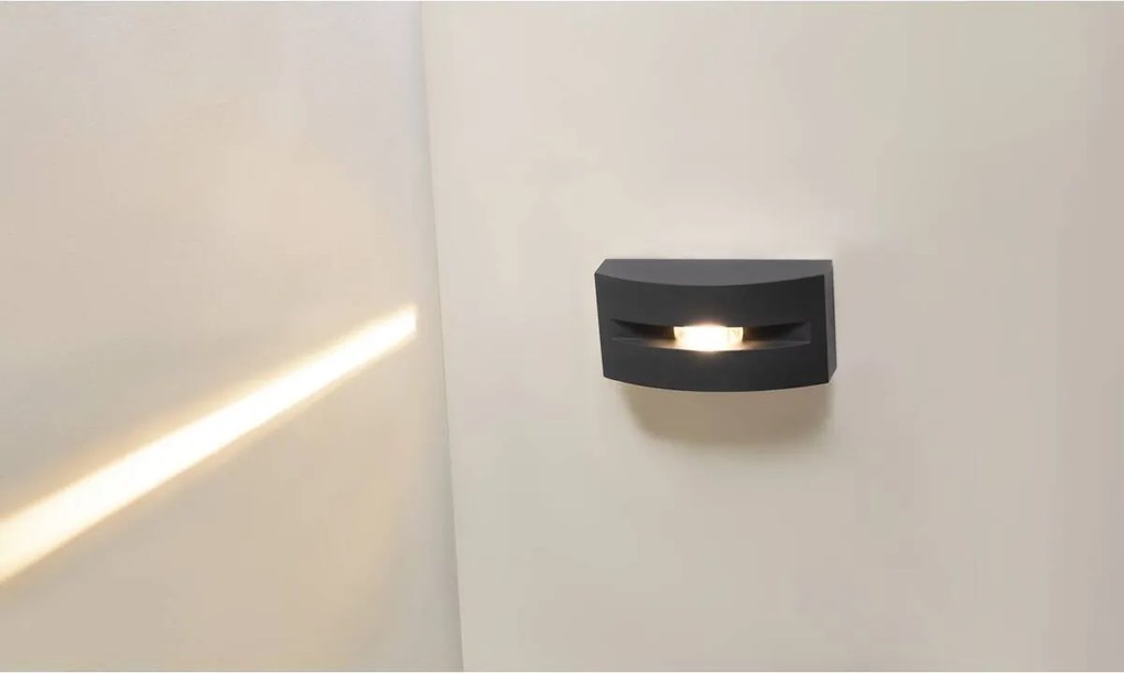 LA 1003518 OUT-BEAM FRAME CW venkovní LED nástěnné a stropní přisazené svítidlo antracit 3000 K - BIG WHITE (SLV)