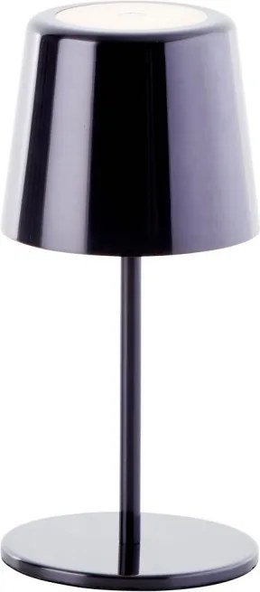 Brilliant G40939/76 Stolní AKU lampa XAANA černý chrom USB-C , CCT