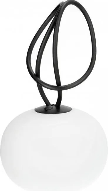 LED Stm. nabíjecí venkovní svítidlo VENEZIA LED/1,5W/5V 2500K IP54 2600mAh černá