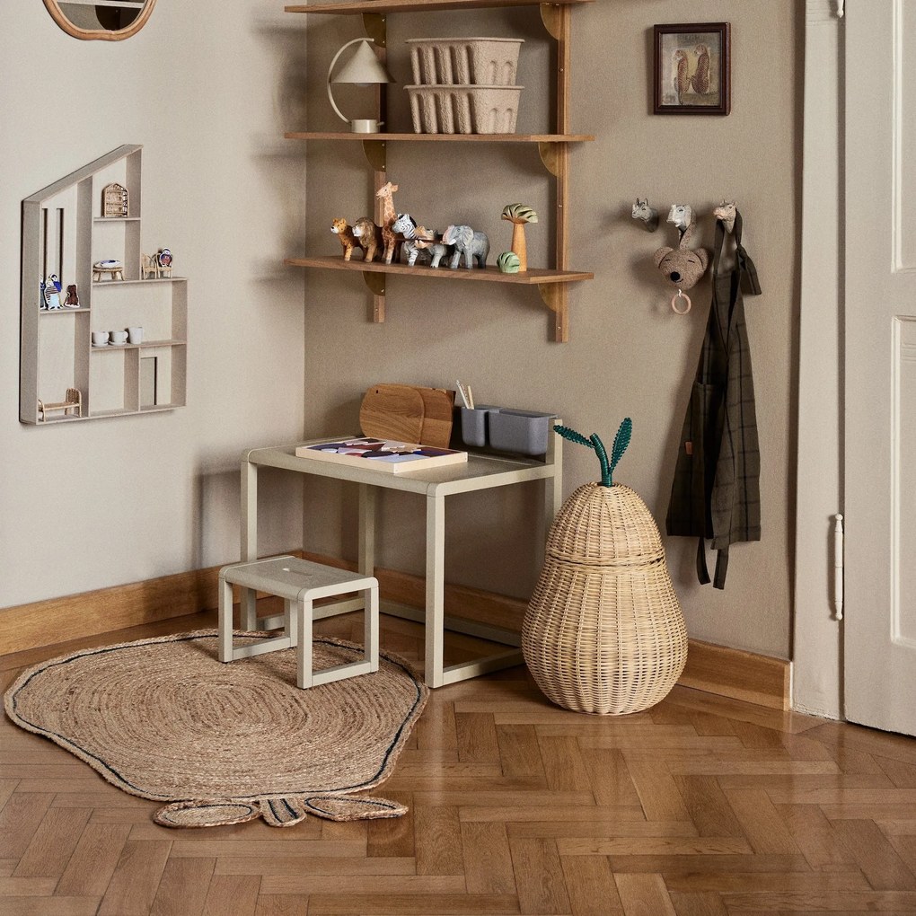 FERM LIVING Stolička Little Architect, Grey