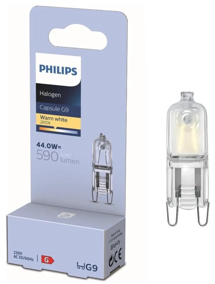 Philips | Průmyslová žárovka Philips HALOGEN G9/44W/230V 2800K | P6050