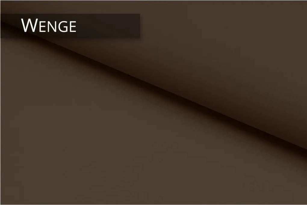Dekodum Zatemňovací roleta v hnědé kazetě, barva látky Wenge Šířka (cm): 110, Výška (cm): Balkonová (do 200 cm), Strana mechanismu: Práva