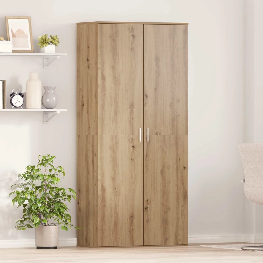 Vysoký bufet 80 x 39 x 178 cm Kompozitní dřevo Dub artisan 3365571