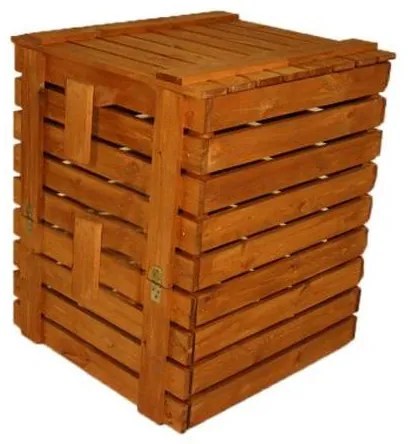 Gaboni 55348 Zahradní dřevěný kompostér - 600l