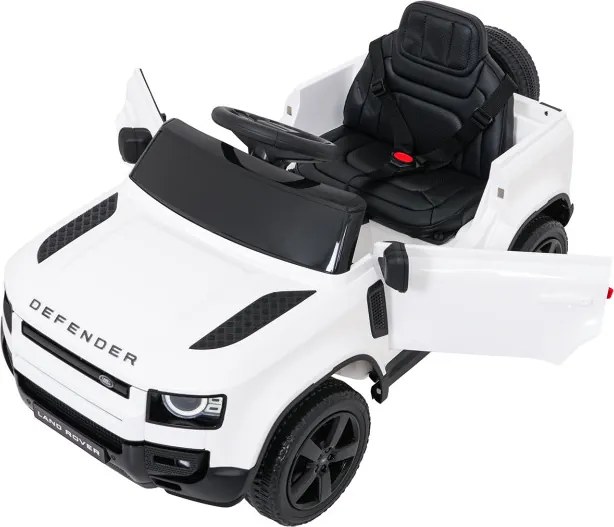 Elektrické autíčko Land Rover Defender bílé