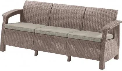 Allibert CORFU LOVE SEAT MAX 35596 Pohovka - cappuccino