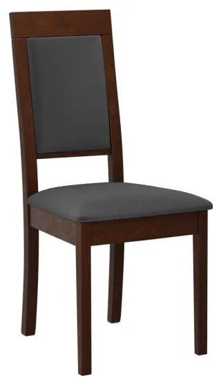 Čalouněná jídelní židle Heven XIII, Barva dřeva: černý, Potah: Hygge D91