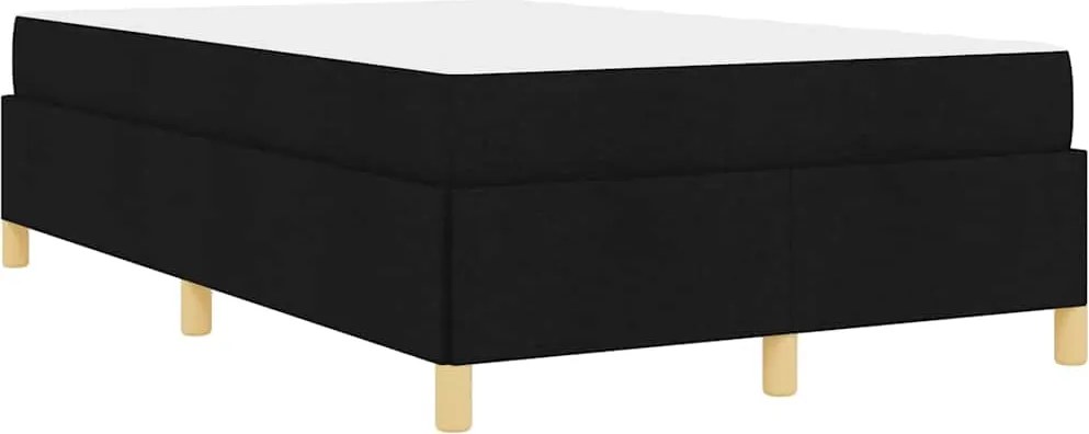 Rám postele Černá 120 x 190 cm textil 3398922