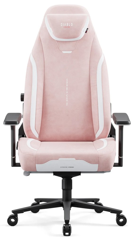 Herní židle Normal Size, černo-růžová: Diablo X-Eye Prime Akira Pink