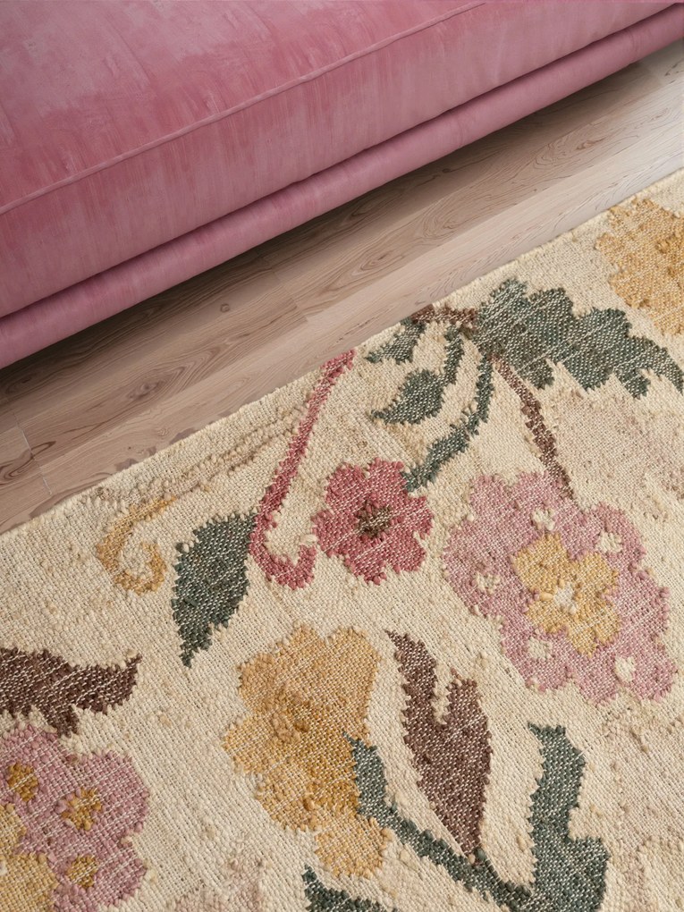 ELLE Decoration, Koberec běhoun Violette 106259 Cream/Multi z kolekce Elle, 80x200, vícebarevná, kuchyně