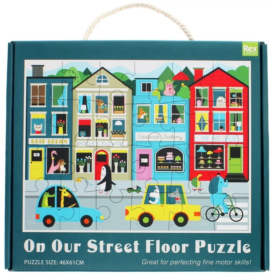 Puzzle (počet dílků 24) On Our Street – Rex London Biano.cz